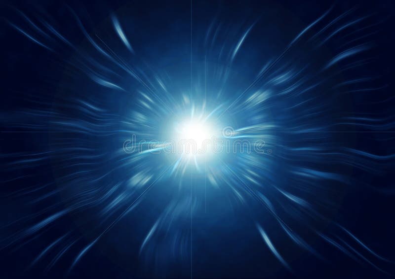 Abstract Background of Radial Rays Shining in the Dark Stock ...