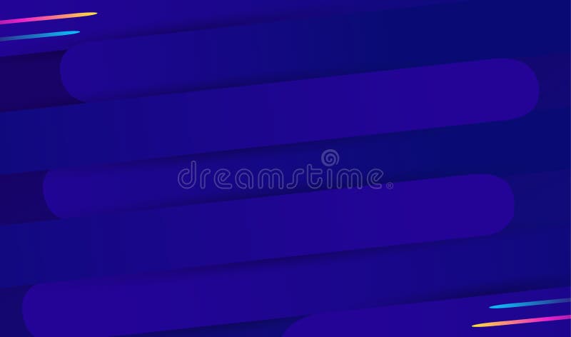 Abstract Background with Rainbow Line. Dark Blue Vector Background with ...