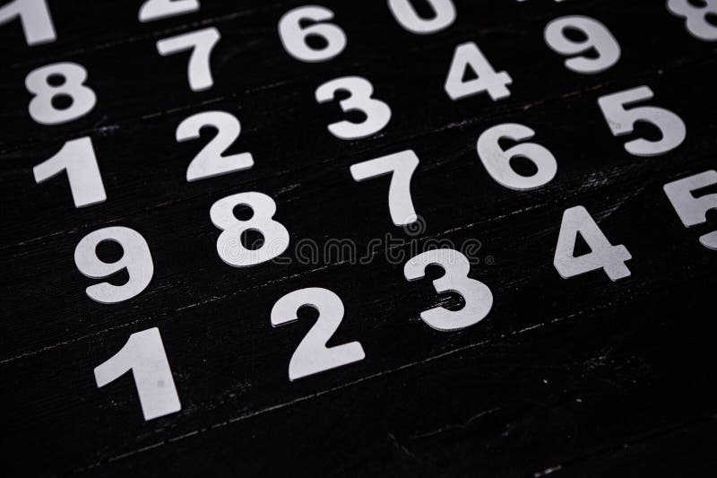 Abstract Background with Random Numbers. Business Pattern. Banking ...