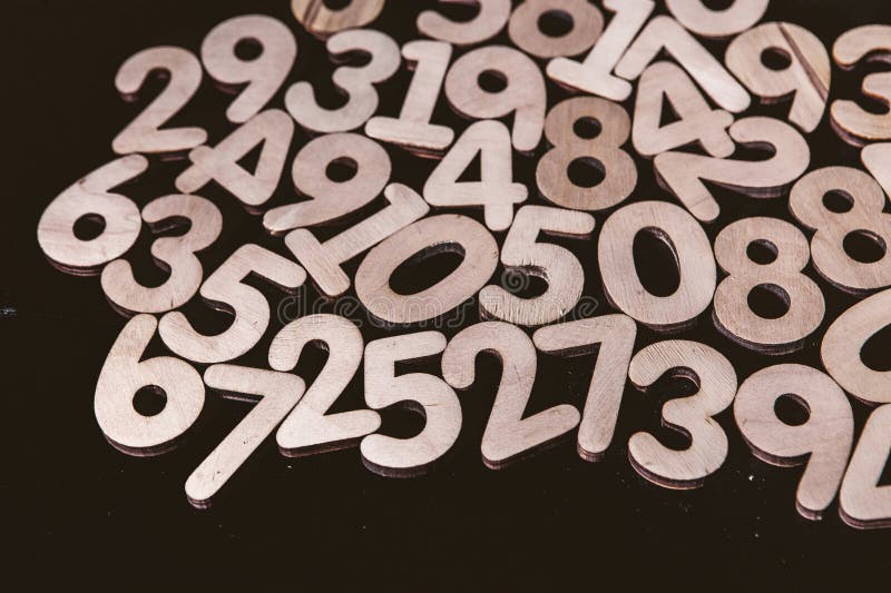 Abstract Background with Random Numbers. Business Pattern. Banking ...