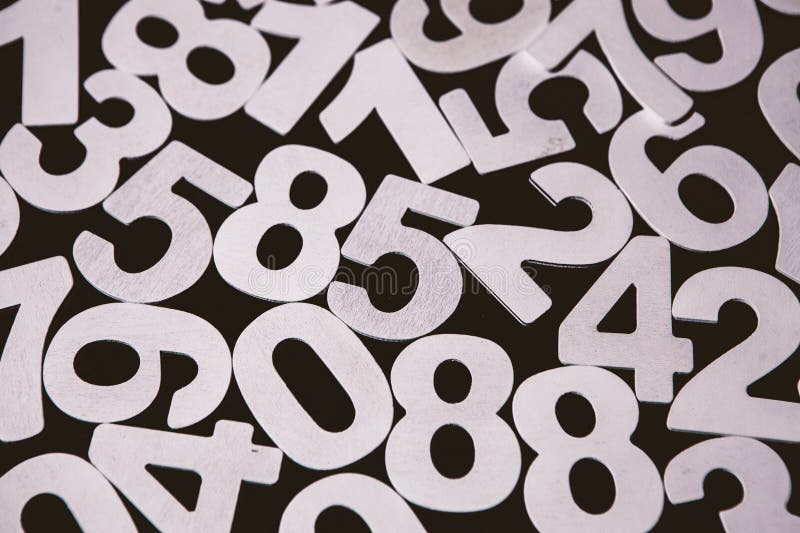 Abstract Background with Random Numbers. Business Pattern. Banking ...