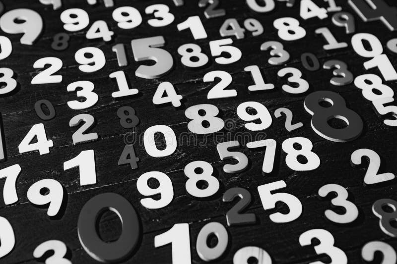 Abstract Background with Random Numbers. Business Pattern. Banking ...