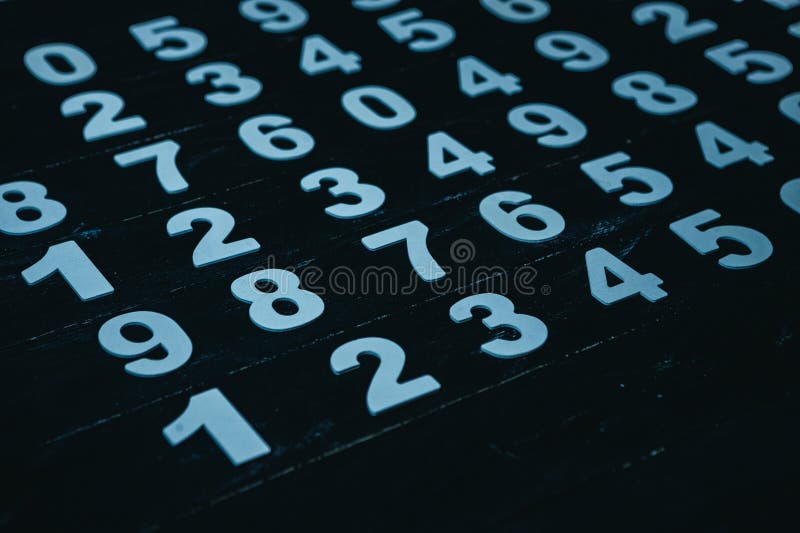 Abstract Background with Random Numbers. Business Pattern. Banking ...