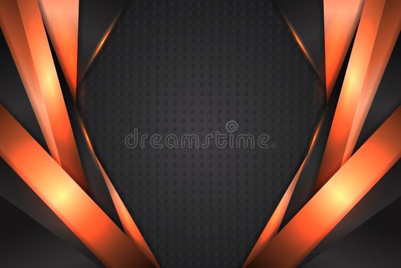 Abstract Background Rectangle Shape with Black and Bronze Color Stock ...