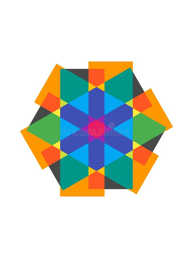 An Abstract Background with a Rectangular Box Theme Drawn Using ...