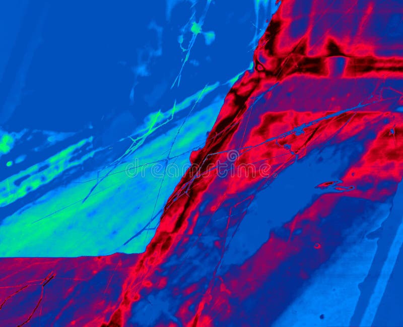 Abstract Background in Red and Blue, with a Spectacular Rhythm and ...