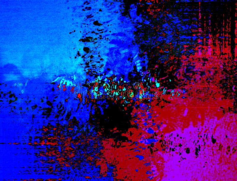 Abstract Background in Red and Blue, with a Spectacular Rhythm and ...