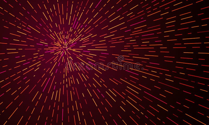 Abstract Background with Red Burst Lines Stock Vector - Illustration of ...