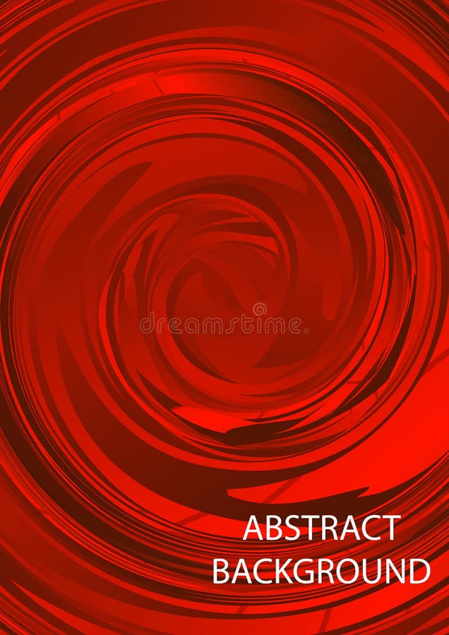 Abstract Background Red Circle Curve and Spin Bright Glow, Vector ...