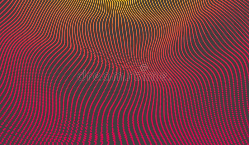 Abstract Background with Red Circles. Gradient Dots Background Stock ...