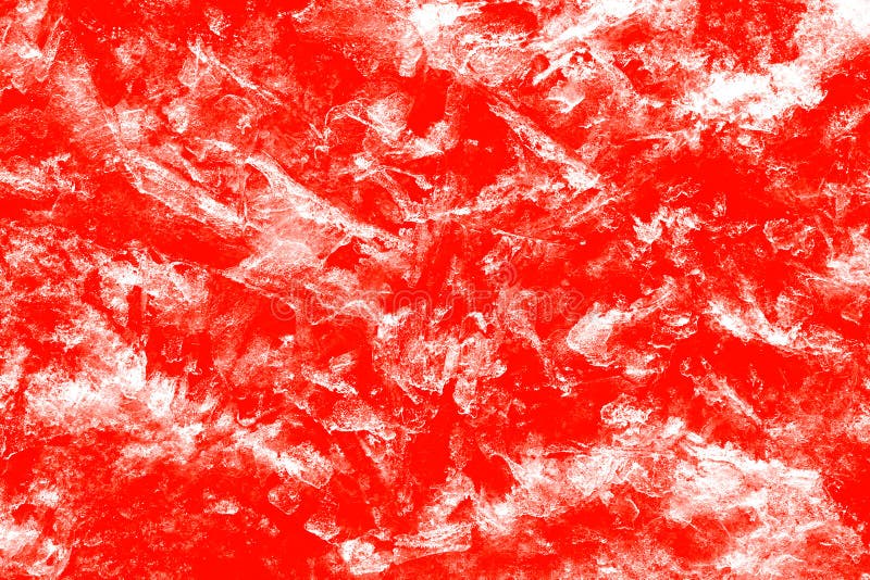 Abstract Background of Red Colored Ice Crystals Stock Illustration ...