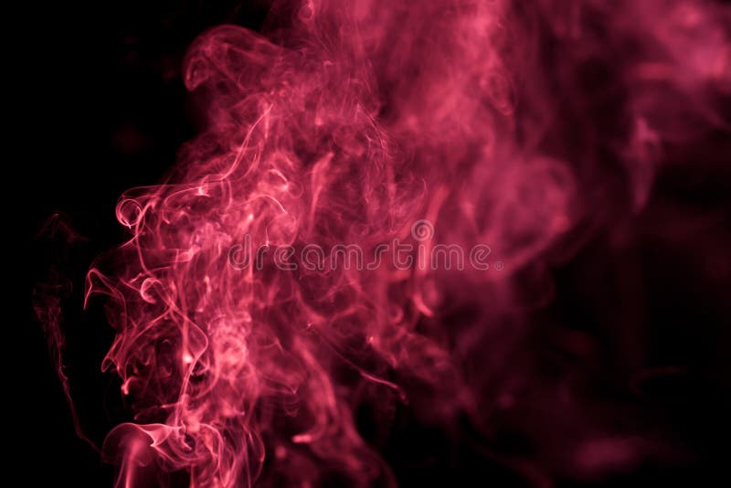 Abstract Background with Red Colored Smoke Stock Image - Image of ...