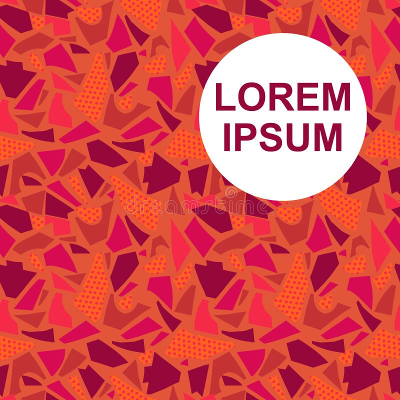 Abstract Background in Red Colors Stock Vector - Illustration of ...