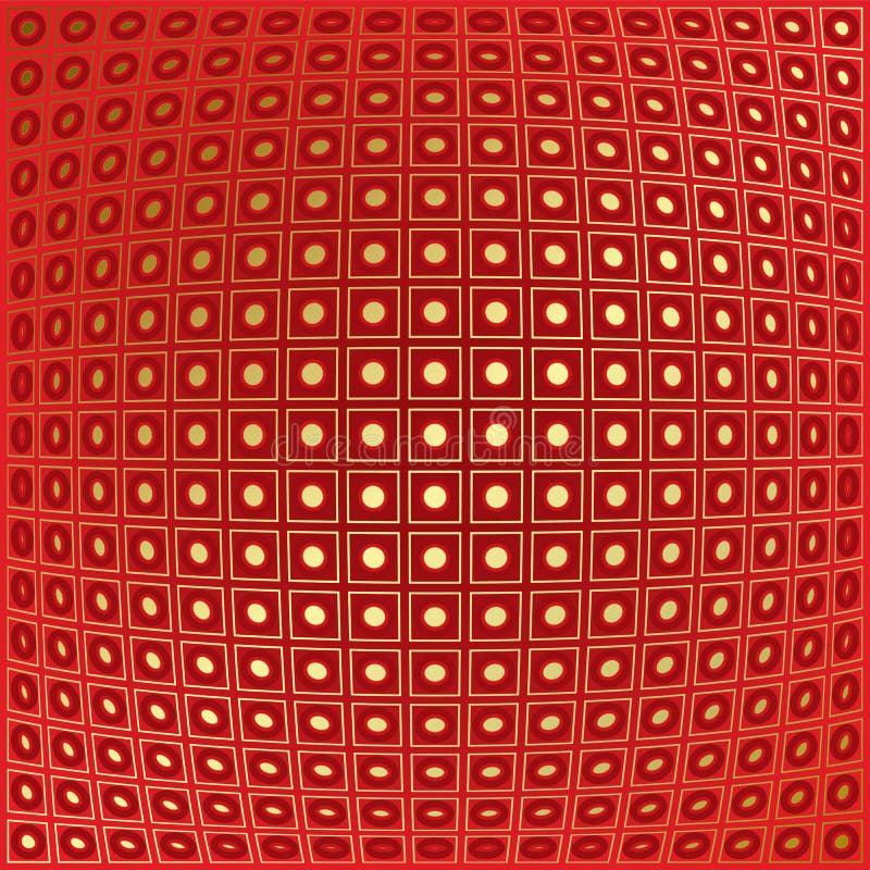 Abstract Background Red Dots Stock Vector - Illustration of tile, cute ...