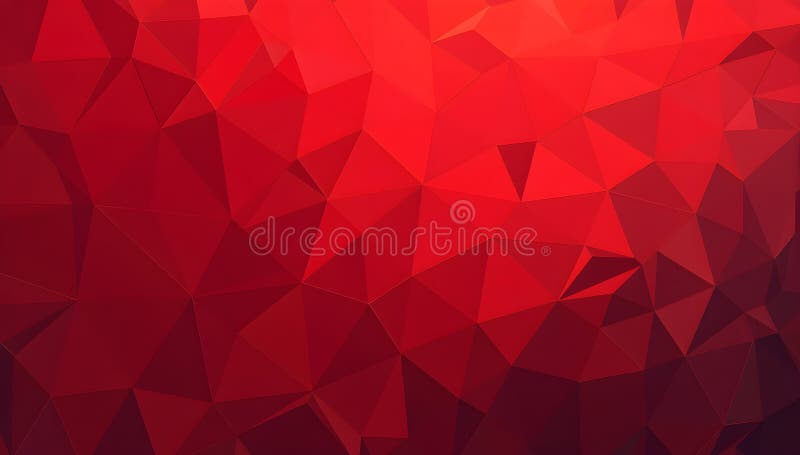 Red Geometric Design Abstract Background Stock Illustration ...