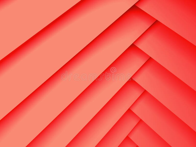 Abstract Background with Red Layers Pattern Stock Illustration ...