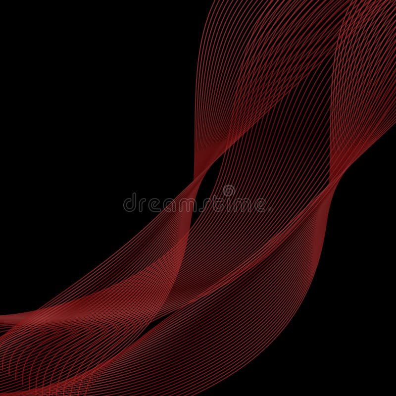Abstract Background with Red Lines, Transitions Vector Stock Vector ...