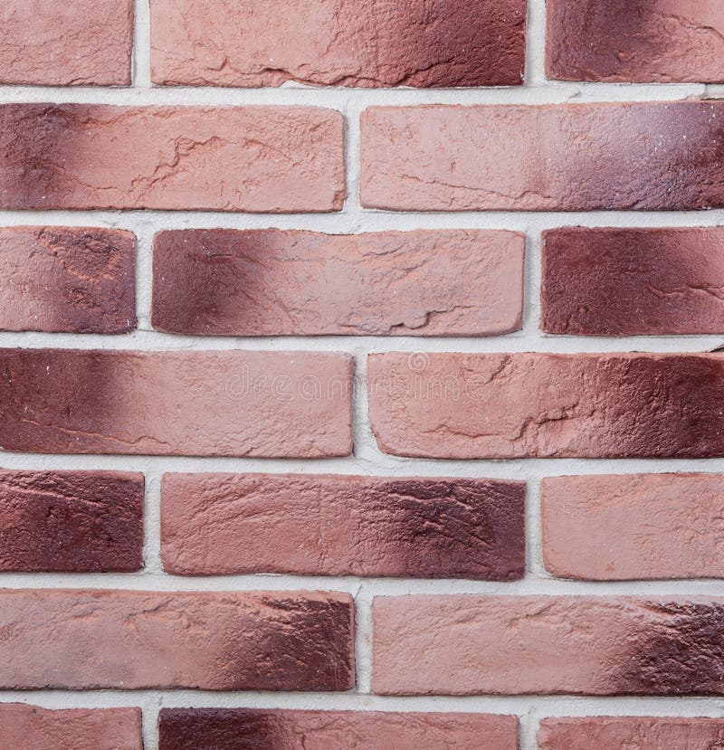 Abstract Background and Red, Orange Brick in Masonry Stock Photo ...