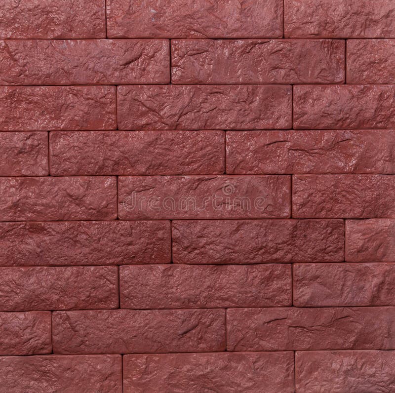 Abstract Background and Red, Orange Brick in Masonry Stock Photo ...