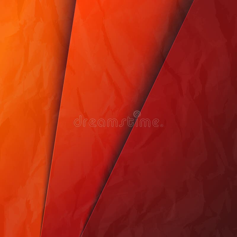 Abstract Background with Red and Orange Layers Stock Vector ...