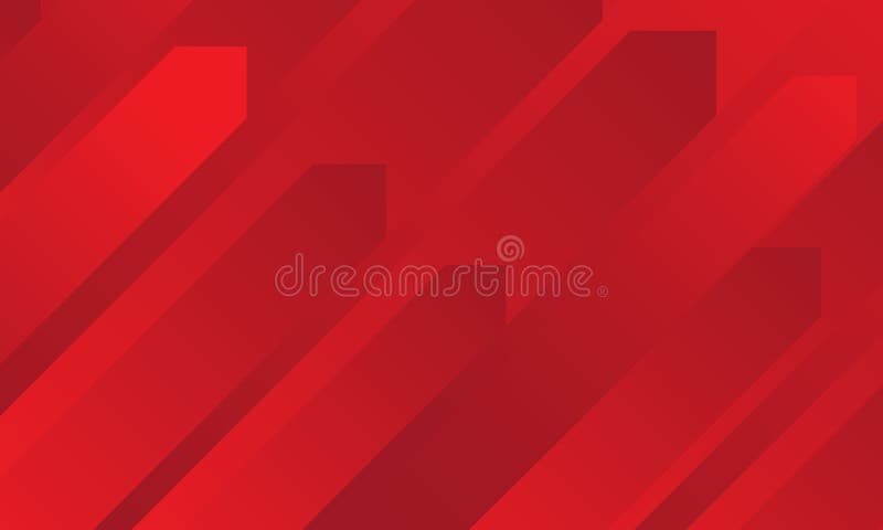 Abstract Background. Red Shapes on a Multicolored Gradient Background ...