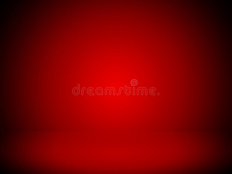 Abstract Background Red Spot Light and Empty Room Studio Stock ...