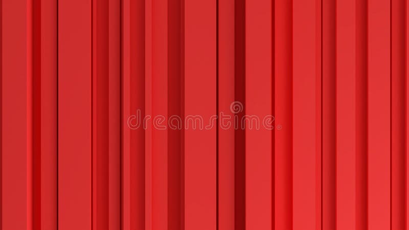 Abstract Background,red Vertical Shape on a Red Background,3d Rendering ...