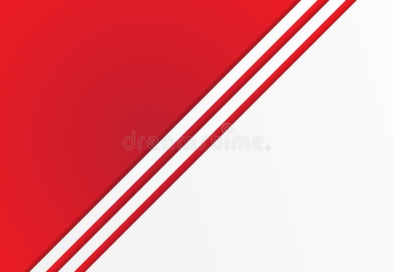 Red Diagonal Lines On White Background Stock Vector - Illustration of ...