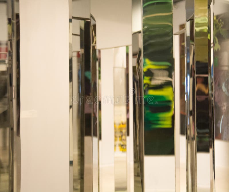 Abstract Background Reflections Art Stock Image - Image of colorful ...