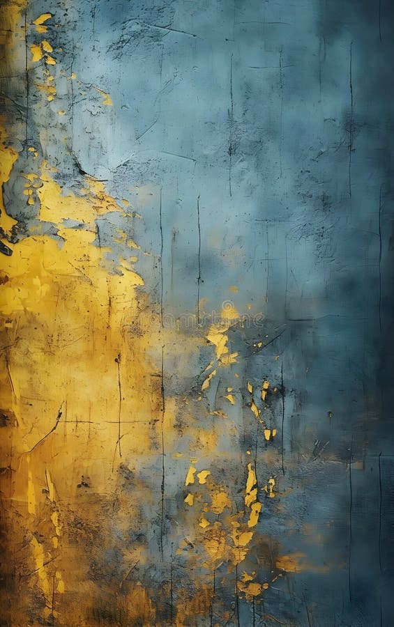Abstract Background is the Result of Painted Brushstrokes that Evoke ...