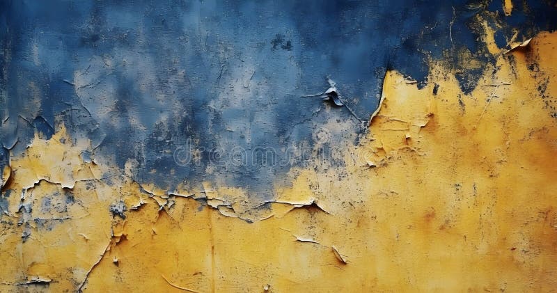 Abstract Background is the Result of Painted Brushstrokes that Evoke ...