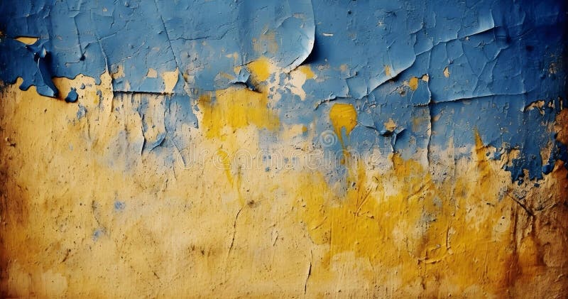 Abstract Background is the Result of Painted Brushstrokes that Evoke ...