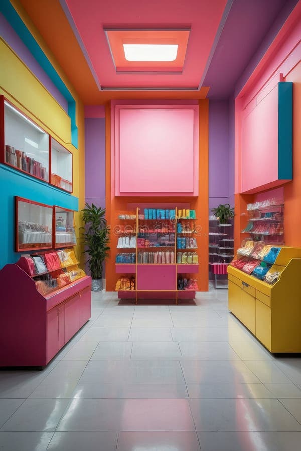 Abstract Pop-Art Background on Retail Theme Stock Image - Image of ...