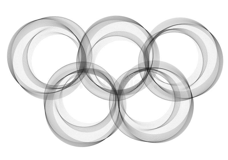 Abstract Background with Rings . Vector Illustration Stock Vector ...