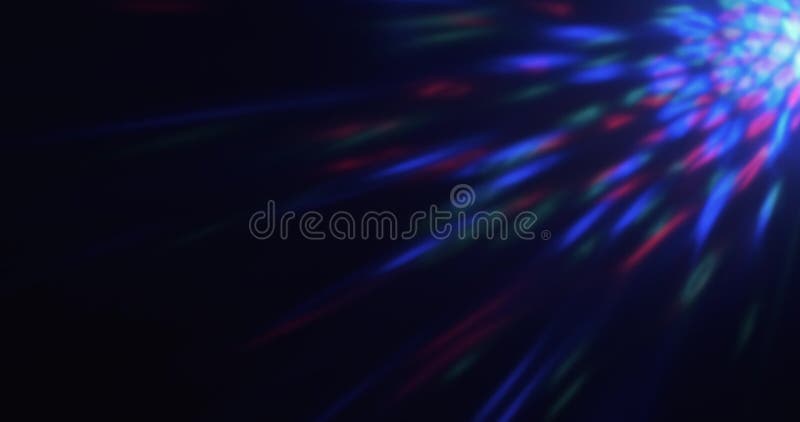 Abstract Background of Rotating Colored Rays. Rays of Different Colors ...