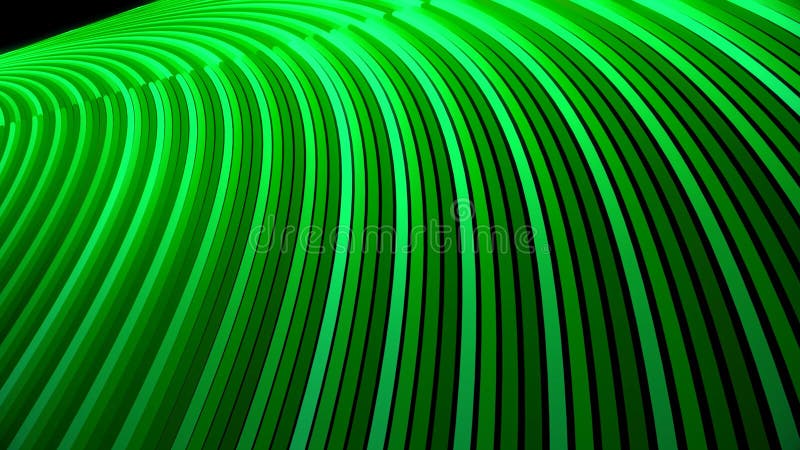Abstract Background of Rotating Looped Bright Lines. Animation Stock ...