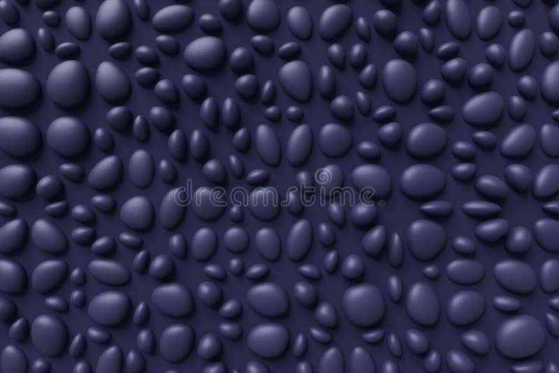 Abstract Background from Round Objects. 3d Rendering Color Veri 2022 ...