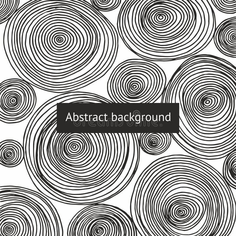 Abstract Background with Round Patterns Stock Vector - Illustration of ...