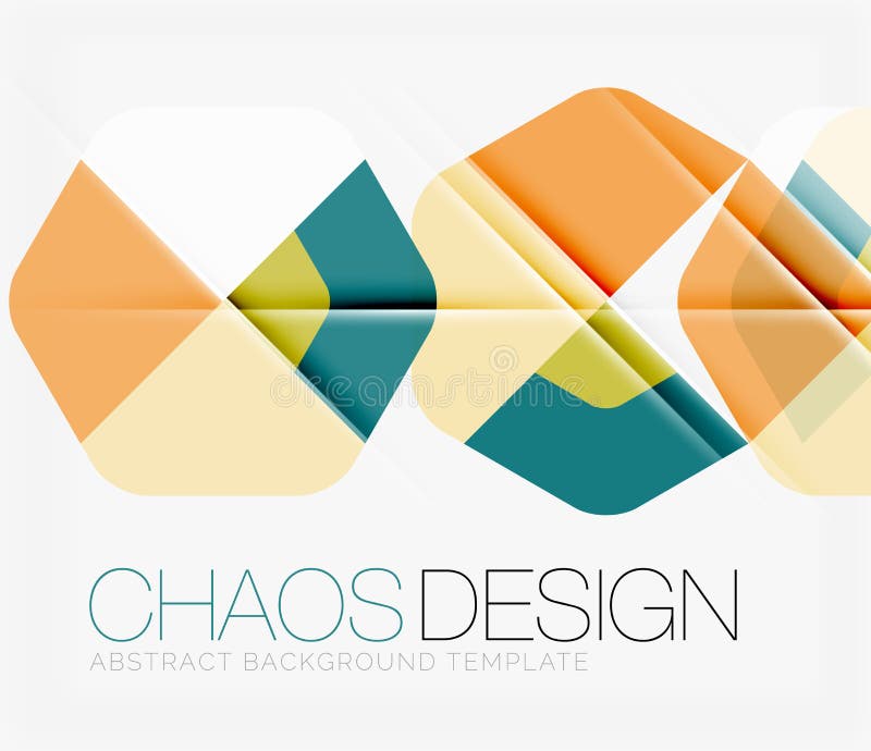 Abstract Background with Round Shapes Stock Vector - Illustration of ...