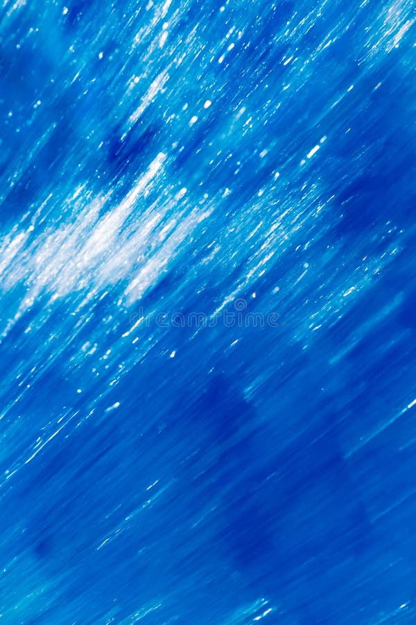 Abstract Background of Running Blue Water Stock Image - Image of ...