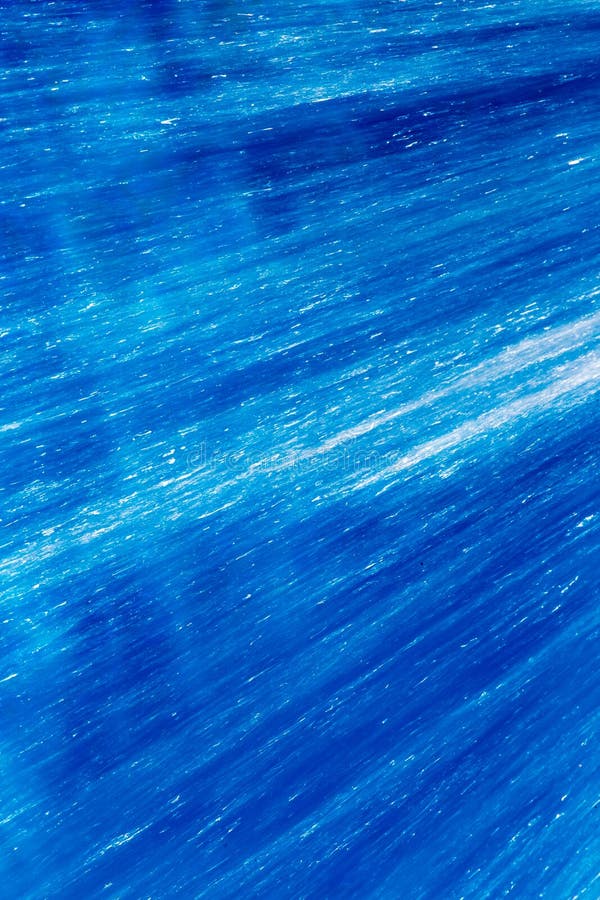 Abstract Background of Running Blue Water Stock Image - Image of flow ...