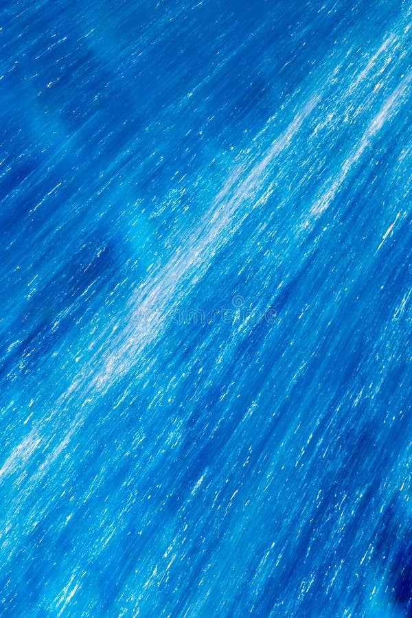 Abstract Background of Running Blue Water Stock Image - Image of ...