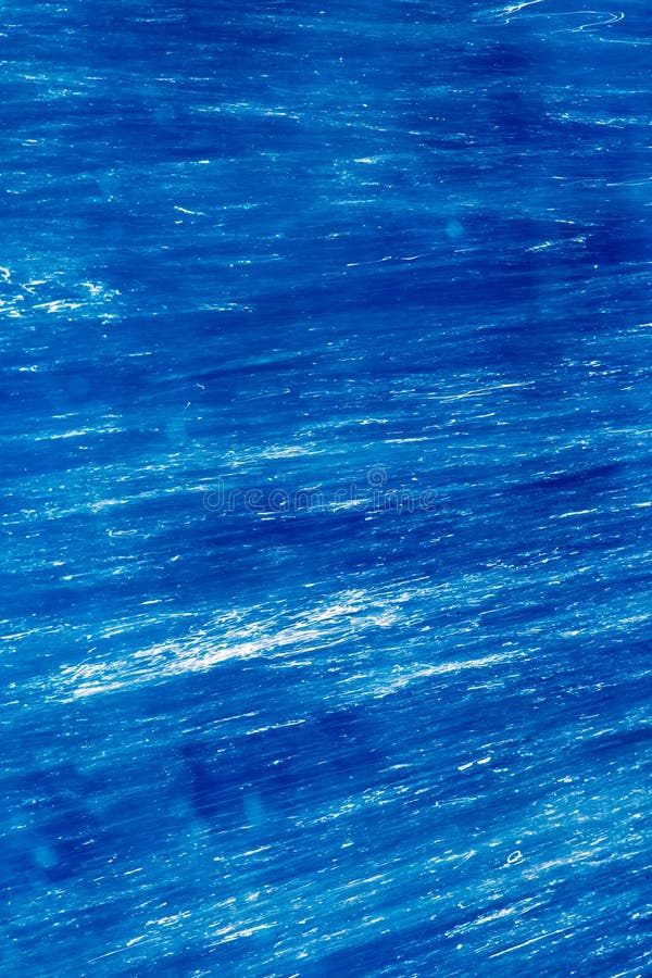 Abstract Background of Running Blue Water Stock Image - Image of clean ...