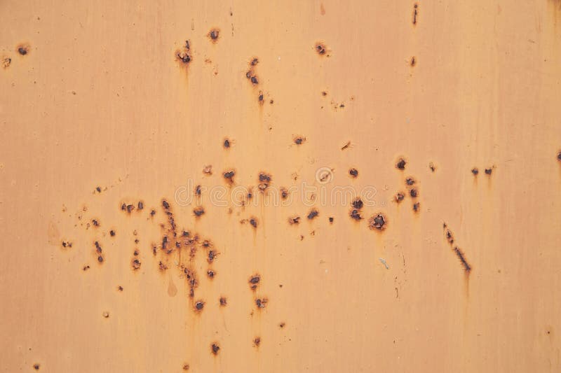 Rust Yellow Colored Metal Texture Stock Image - Image of rust, yellow ...