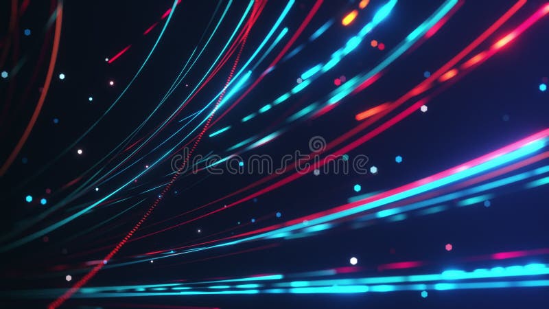Abstract Background Seamless Loop an Artistic Representation of a ...