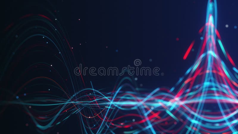Abstract Background Seamless Loop an Artistic Representation of a ...