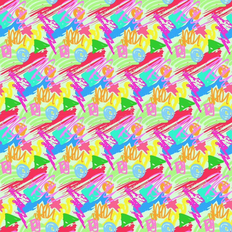 Abstract Background Seamless Pattern Vector Stock Vector - Illustration ...