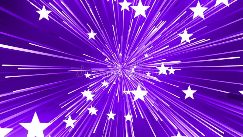 Stars and Lines Purple Background Loop Stock Video - Video of blue ...