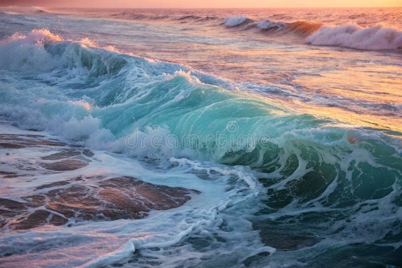 Abstract Seawater Flow Light Exposure Fluid Water Texture Stock Photos ...