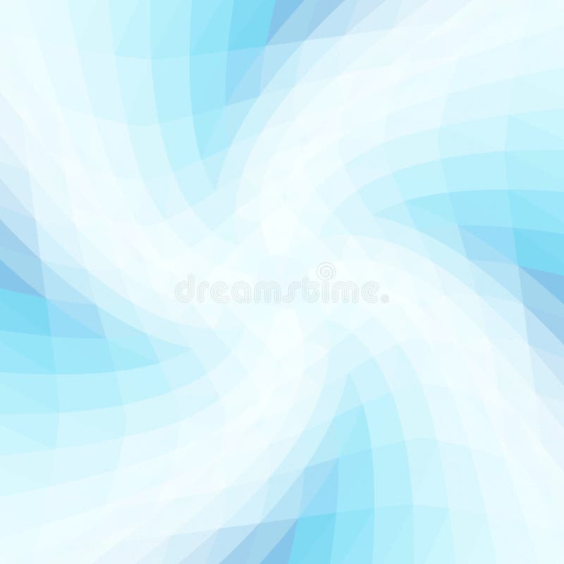 Abstract Background in Shades of Blue. Movement of Geometric Forms ...